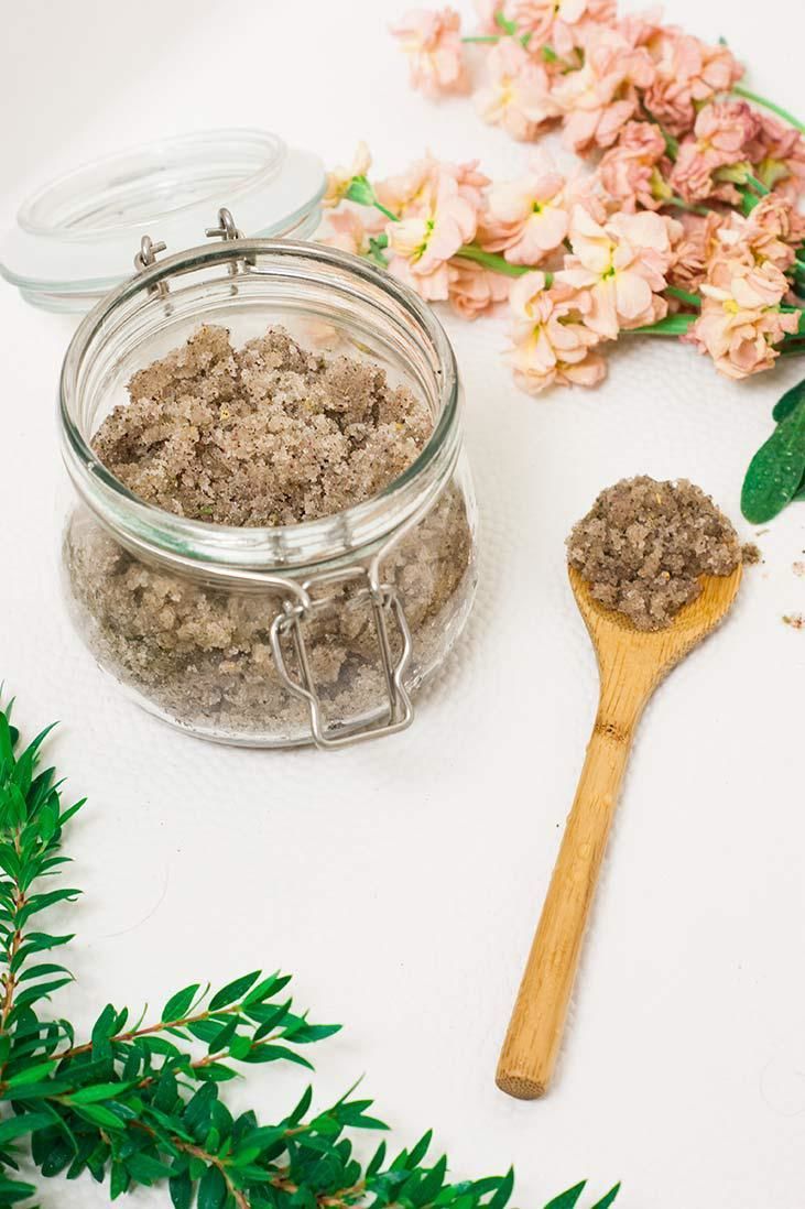 How to Make a Natural Body Scrub - simbaly