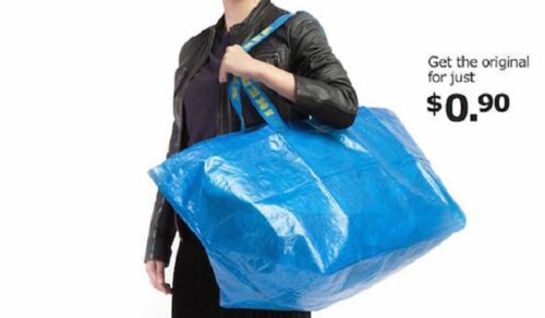 Ikeas Frakta Bag is So Much Better Than the Designer Copy by Balenciaga ...